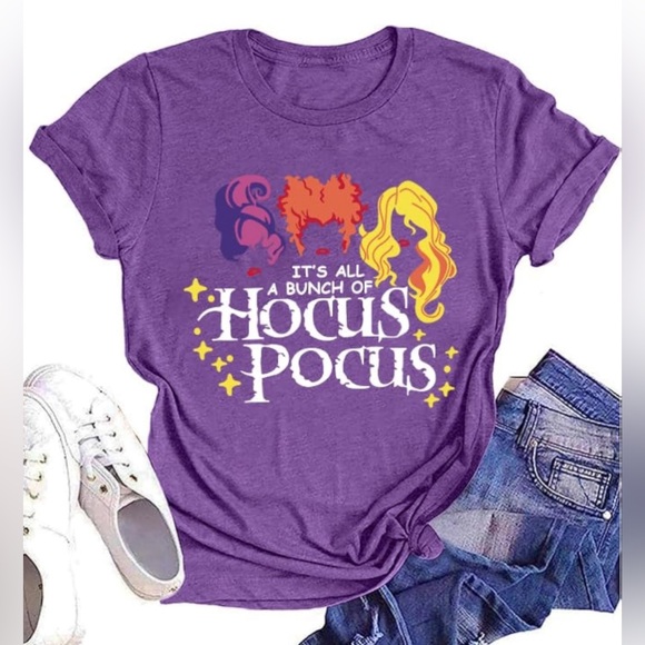 Tops | Hocus Pocus Shirts | Poshmark